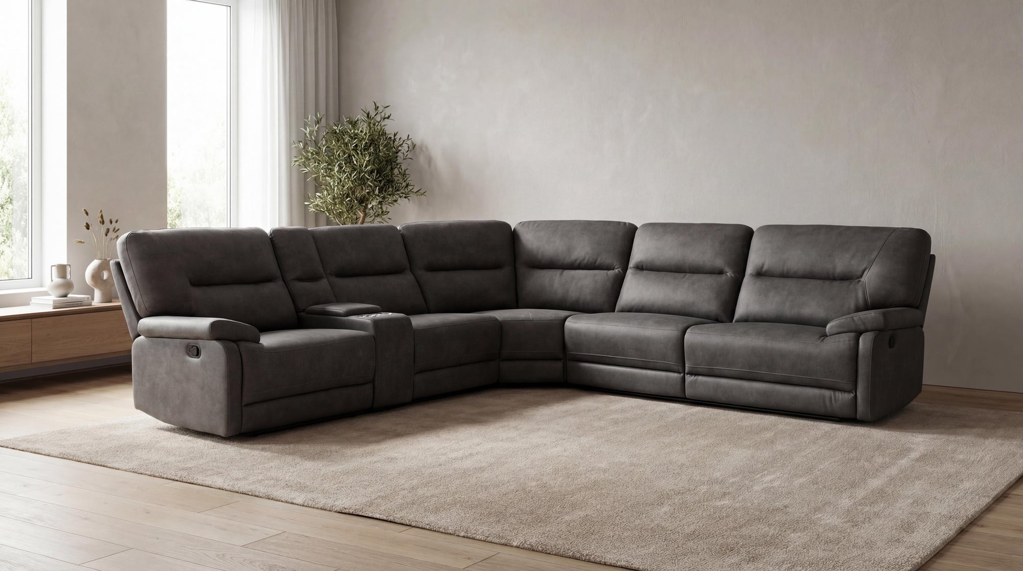 The Cairo Manual Recliner Sofa - Comfortable Modular & Sectional Sofas ...