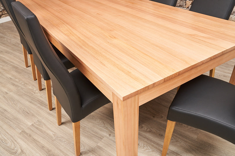 The Chicago Dining Table - Rustic Dining Room Table | Dankz Furniture Perth