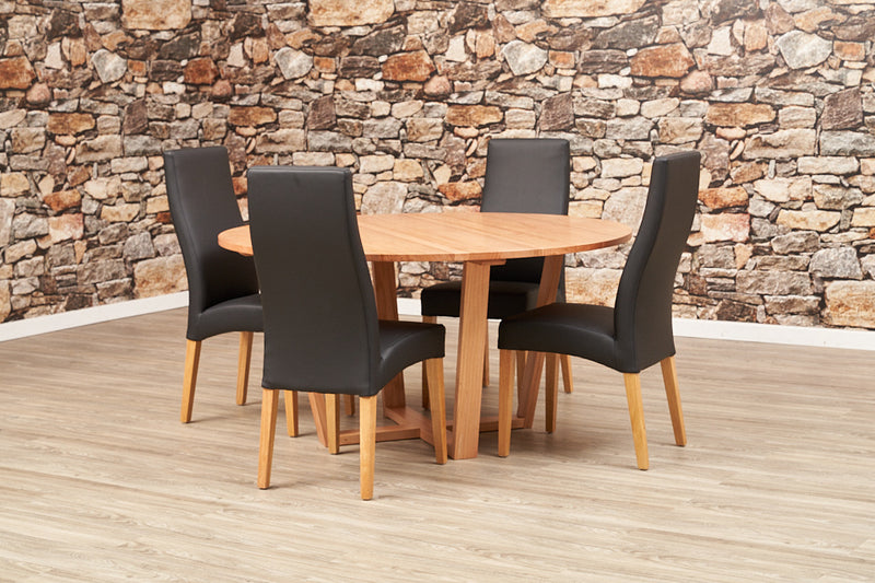 The Chicago Dining Table - Rustic Dining Room Table | Dankz Furniture Perth