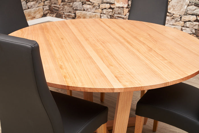 The Chicago Dining Table - Rustic Dining Room Table | Dankz Furniture Perth