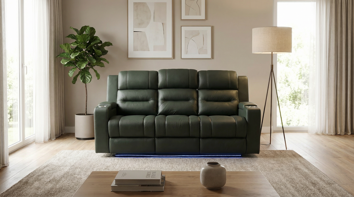 The Spielberg Electric Recliner Sofa - Contemporary Sofas, Lounges ...