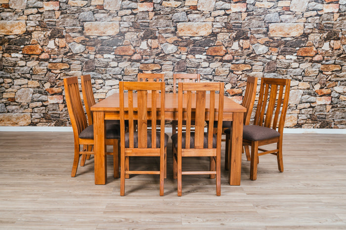 The Alpine Dining Table - Contemporary Dining Room Table | Dankz Furniture Perth