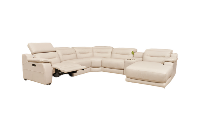 The Yarra Leather Chaise/Corner Modular Sofa - Comfortable Modular & Sectional Sofas | Dankz ...